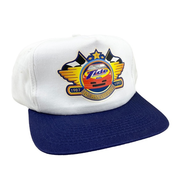 Unbranded | Accessories | Vtg 9s Tide Racing Nascar Hat 0th Anniversary ...